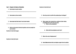 Cambridge Science Checkpoint 3 Worksheets | Teaching Resources