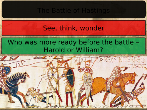 Unit of work - Why did William become king of England? | Teaching Resources