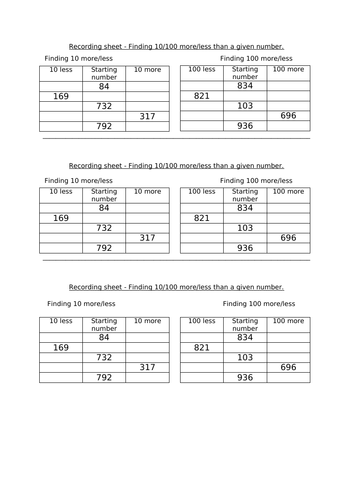 Read and write numbers to 1000 year 3 complete lesson | Teaching Resources