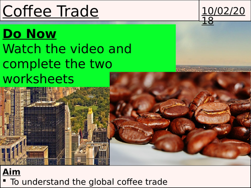 Coffee Trade - AQA A Level Geography | Teaching Resources
