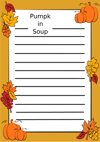 Pumpkin Soup planning for KS1 2 weeks of lessons | Teaching Resources