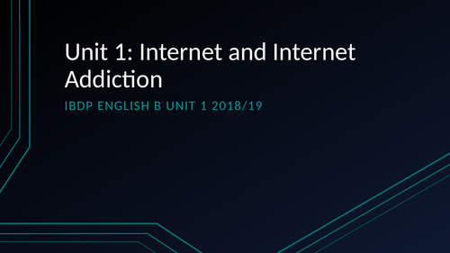 IBDP English B Human Ingenuity Unit - The Internet and Internet ...