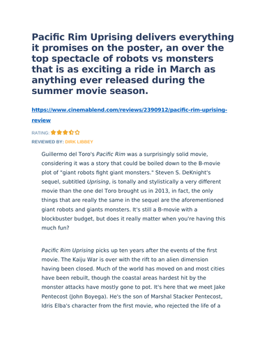 Review Writing Mini-Unit | Teaching Resources