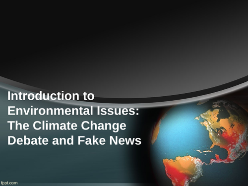 IGCSE ESL Exploring Climate Change Debates in the Media | Teaching ...