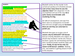Macbeth Act 1 Scene 7 | Teaching Resources