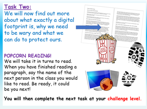 Online Reputation - Digital Footprints PSHE | Teaching Resources