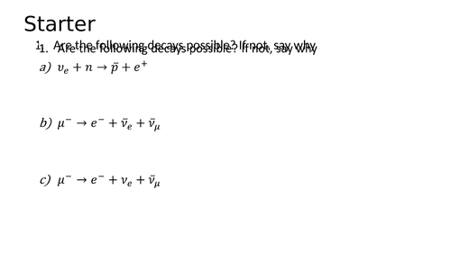 A Level Physics Quarks and Leptons 3 : Quarks and Antiquarks | Teaching ...