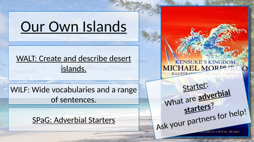 Kensuke's Kingdom - Year 6-7 Low Ability | Teaching Resources