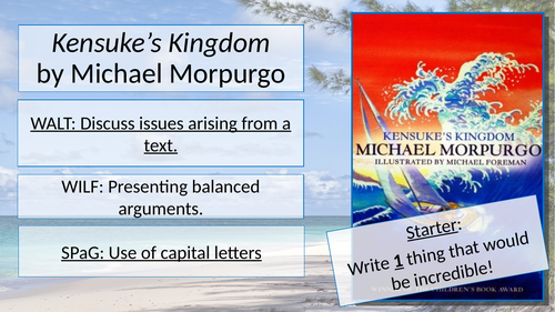 Kensuke's Kingdom - Year 6-7 Low Ability | Teaching Resources