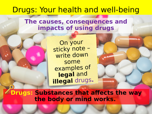 Drugs - Health and Well-being | Teaching Resources