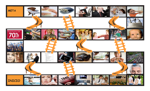 Cheaters and Dishonesty Spanish Legal Size Photo Chutes and Ladders ...