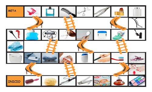 Health and Personal Hygiene Spanish Legal Size Photo Chutes and Ladders ...