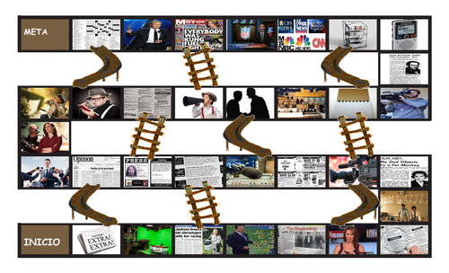 News Media Spanish Legal Size Photo Chutes and Ladders Game | Teaching ...