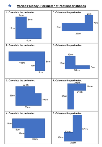 White Rose Maths - Year 4 - Perimeter of Rectilinear Shapes | Teaching ... White Rose Maths - Year 4 - Perimeter of Rectilinear Shapes | Teaching ...