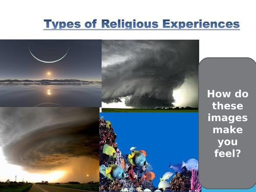 Key Stage 3 Religious Experience | Teaching Resources