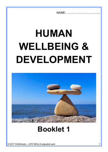 Human Wellbeing Life Skills - Stage 5 Australian Curriculum | Teaching ...