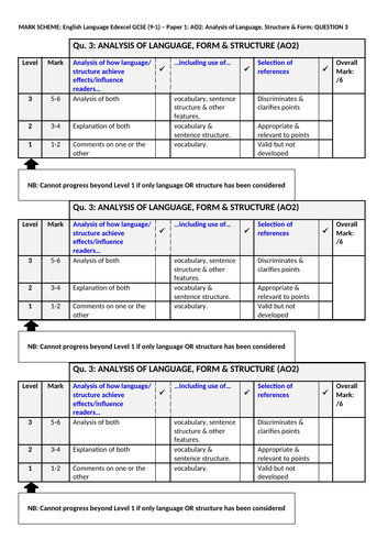 More New English Language GCSE (Edexcel 9-1) Resources for 19th Century ...