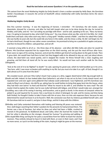 More New English Language GCSE (Edexcel 9-1) Resources for 19th Century ...