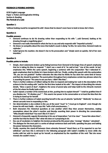 More New English Language GCSE (Edexcel 9-1) Resources for 19th Century ...