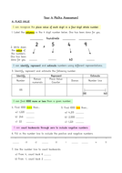 Year 4 Maths Assessment 1 - Place Value | Teaching Resources