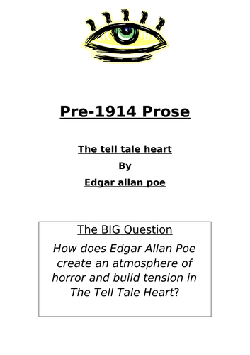 The Tell Tale Heart The Raven The Black Cat by Edgar Allen Poe ...