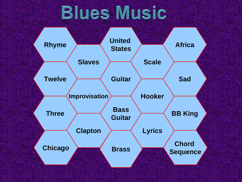 KS3 Blockbusters Starter - Blues Music | Teaching Resources
