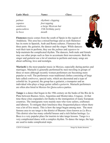 Latin Music: Mariachi, Salsa, Flamenco, Tango, Cueca (English Version ...