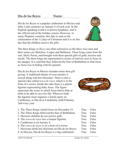 Día de los Reyes: Three Kings Day (English Version) SUB PLAN | Teaching ...