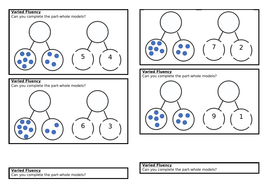 Part-whole models, Autumn 2, Year 1 | Teaching Resources