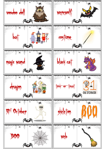 Halloween domino | Teaching Resources