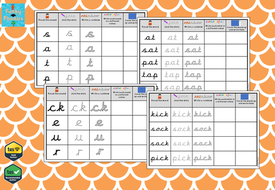 Phonics Phase 2 - Sounds and Words Spelling Sheets | Teaching Resources