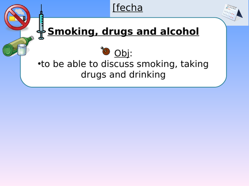 KS4 Spanish: Smoking, drinking, drugs (healthy living) | Teaching Resources