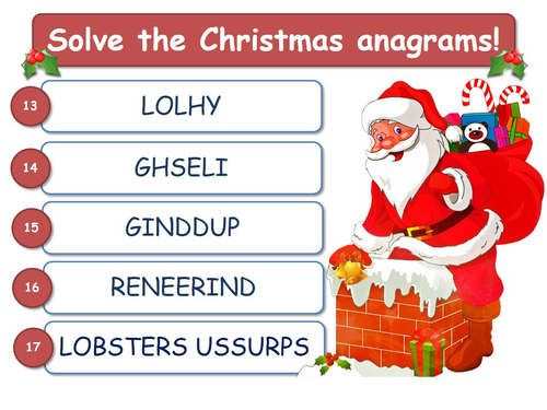 Biology Christmas Quiz! | Teaching Resources