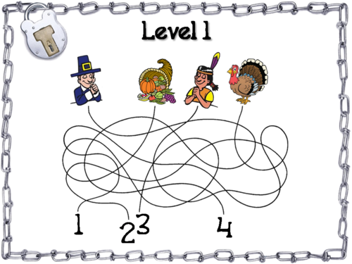 Area and Circumference of a Circle Game: Escape Room Thanksgiving Math ...