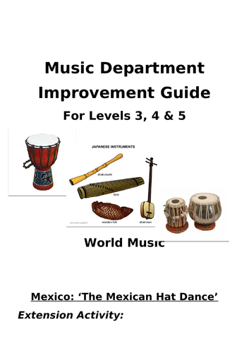 World Music | Teaching Resources