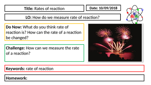 AQA Chemistry C6 - Rates of reaction BUNDLE | Teaching Resources