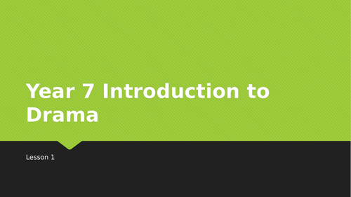 Introduction to Drama - 12 lessons building up basic skills | Teaching ...