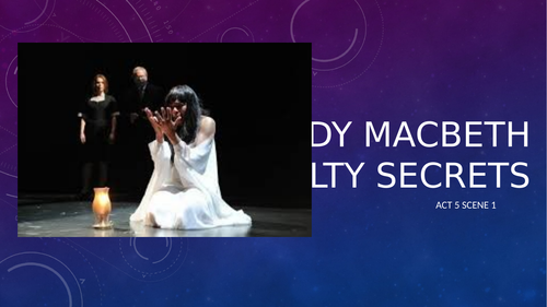 Macbeth Revision Resources on whole play KS4 GCSE English Literature ...