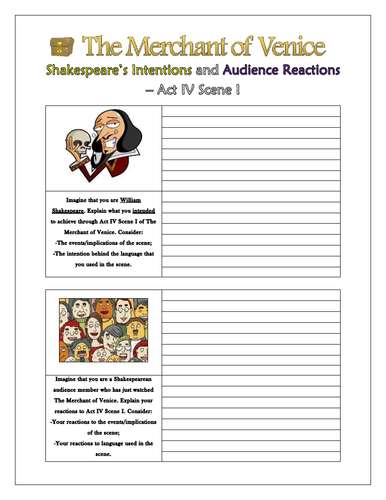 The Merchant of Venice - Act 4 Scene 1 - The Courtroom Scene! | Teaching Resources