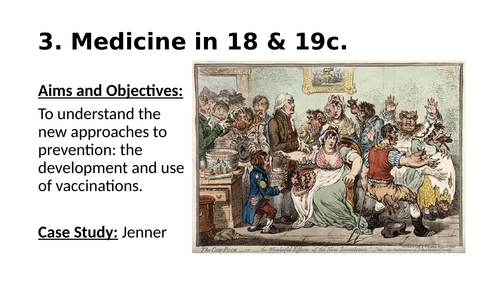 Jenner, Smallpox and the development of vaccinations | Teaching Resources