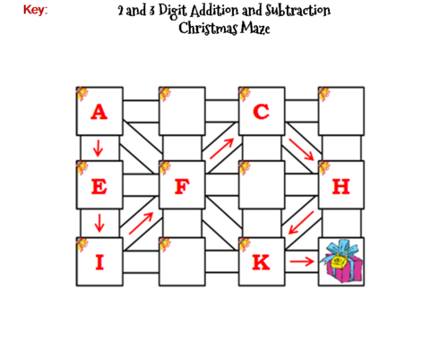 2 and 3 Digit Addition and Subtraction With Regrouping Christmas Math ...