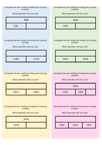 Year 4 - Subtracting two 4-digit numbers (multiple exchanges ... Year 4 - Subtracting two 4-digit numbers (multiple exchanges ...