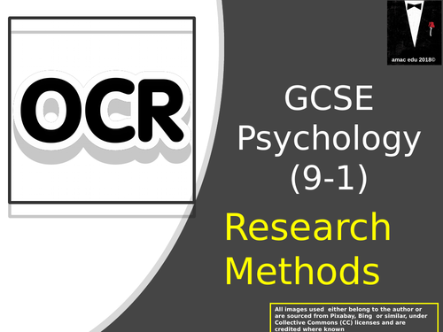 Psychology OCR GCSE (9-1): Complete Paper 1, in one Bundle | Teaching Resources