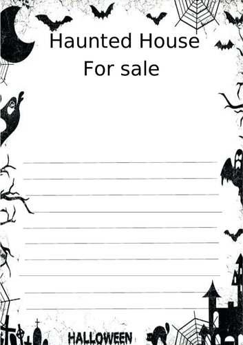 Halloween Descriptive Writing Activity | Teaching Resources