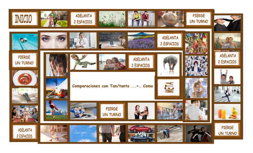 Comparisons with As ... + ... As Spanish Legal Size Photo Board Game ...