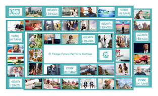 Future Perfect Continuous Tense Spanish Legal Size Photo Board Game ...