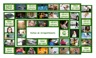 Regret Modals Spanish Legal Size Photo Board Game | Teaching Resources
