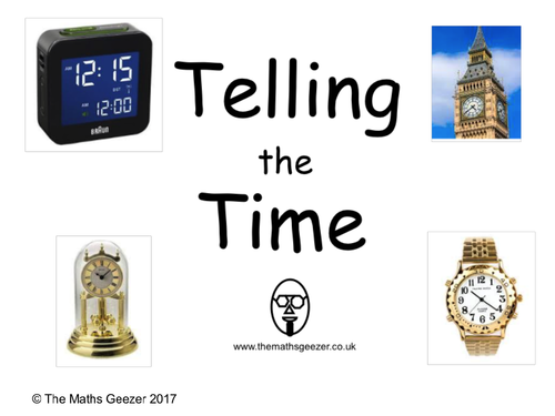 Telling the Time (ppt) | Teaching Resources
