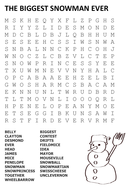 The Biggest Snowman Ever Word Search | Teaching Resources
