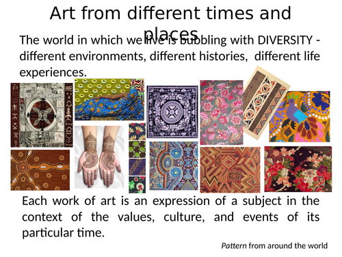 Pattern from around the world - How pattern connects to our diverse ...